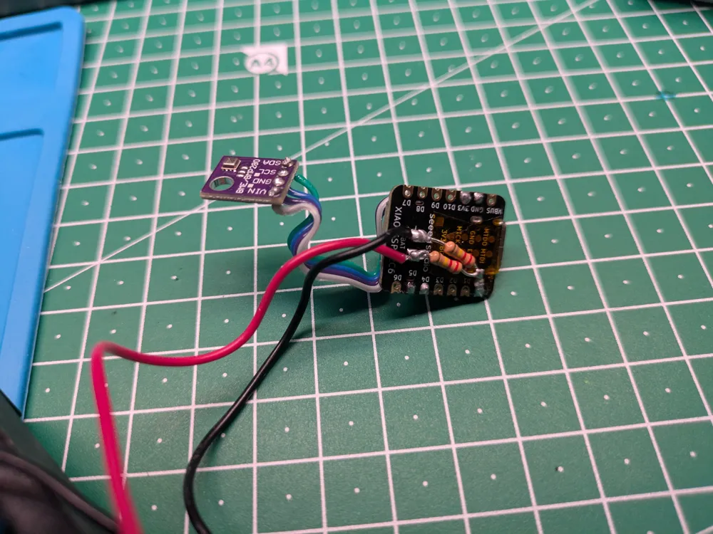 Battery Sensor Sleve - xiao ESP32C6 by The Tech Dane MakerWorld: Download Free 3D Models