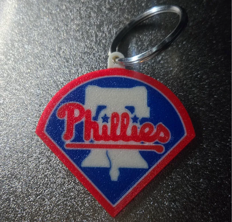 Philadelphia Phillies Keychain by White Wolf Armory MakerWorld ...