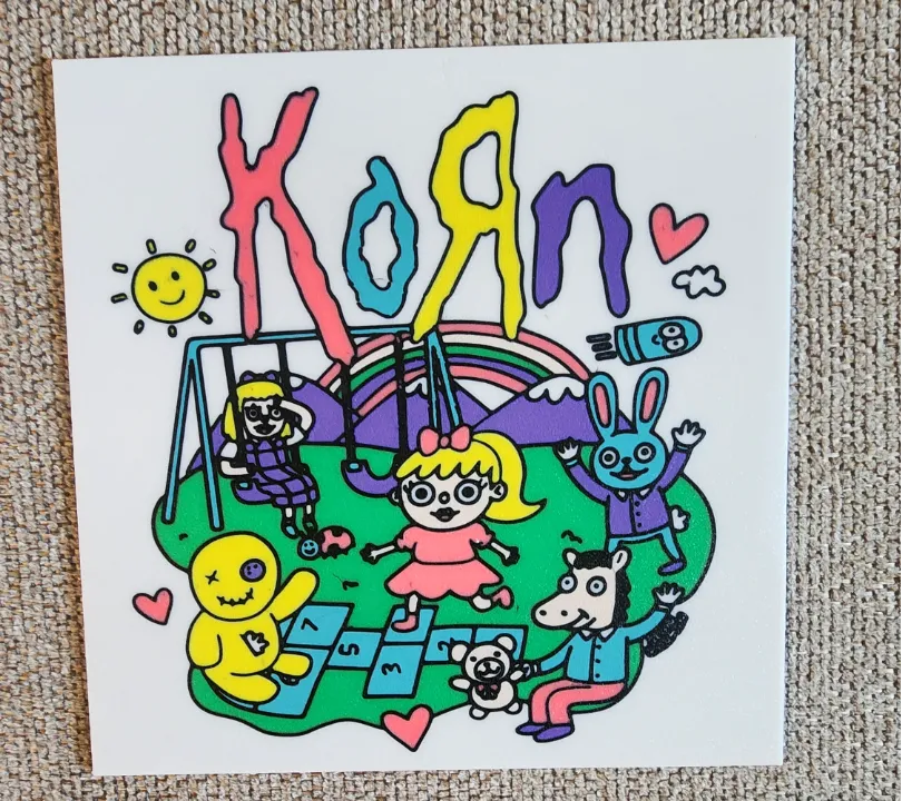 Korn Wall Art - 8 Colors by Mech - MakerWorld