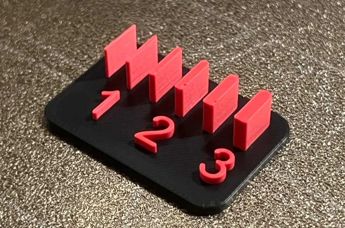 Wall Size Sample Model Test by Piet MakerWorld: Download Free 3D Models