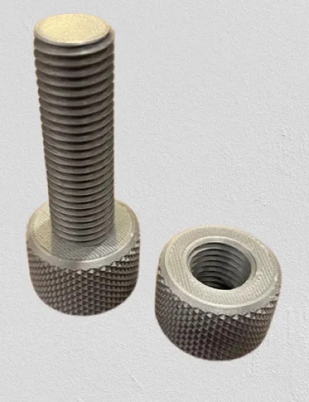 Knurling bolt with nut 20mm 30mm 50mm by Dino - MakerWorld