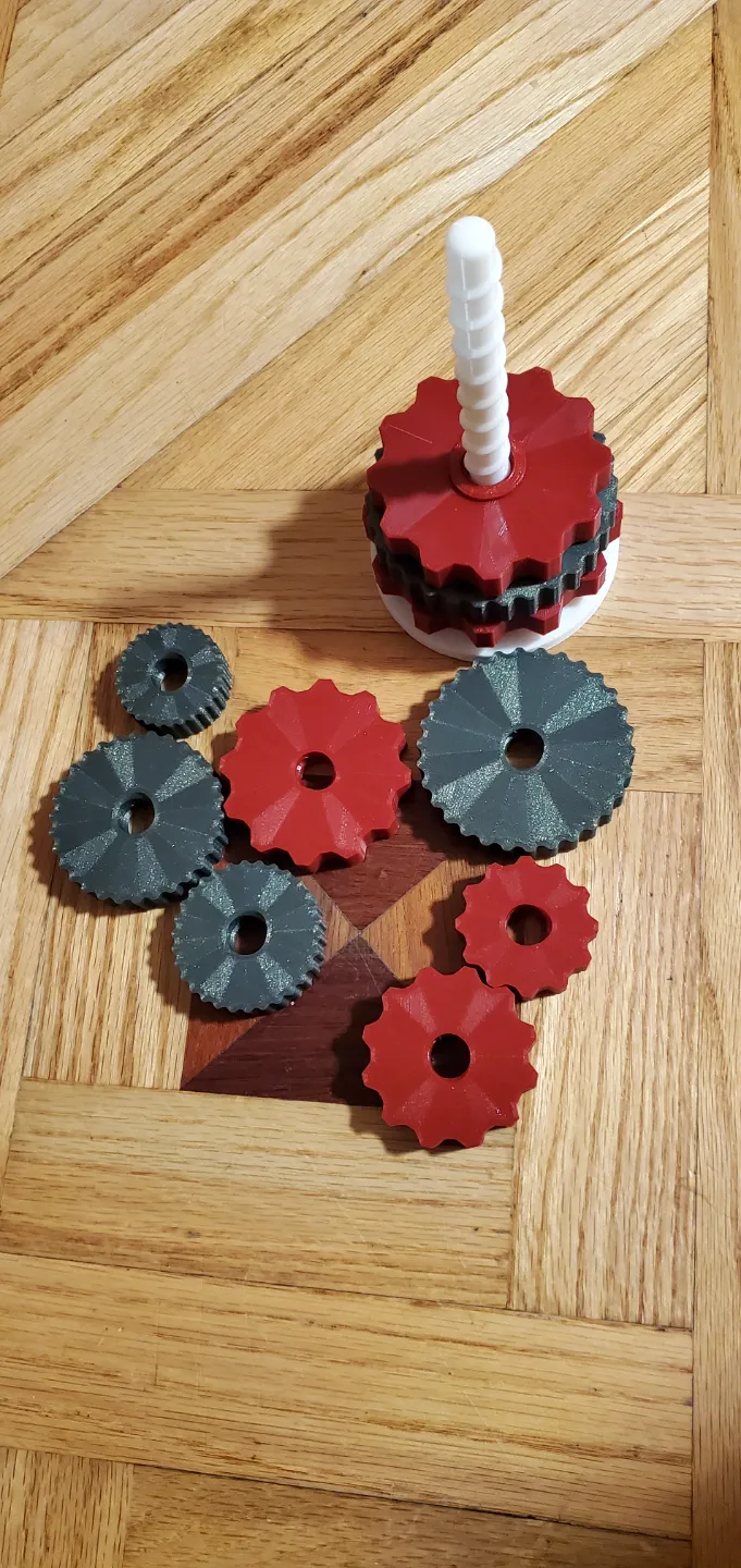 Spinny Tree! (Shapes on a screw|Christmas Edition) by Norkius - MakerWorld