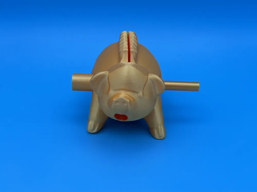 Pig Guiro Instrument - Free 3D Print Model - MakerWorld