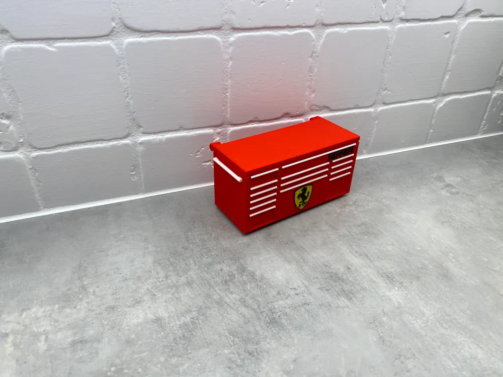 Lid - Ferrari Inspired Desk Toolbox Pen Holder - Free 3D Print Model ...