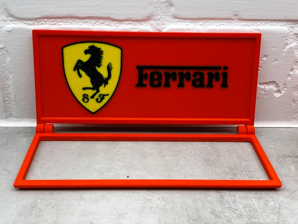 Lid - Ferrari Inspired Desk Toolbox Pen Holder by Mrtk1970 MakerWorld ...
