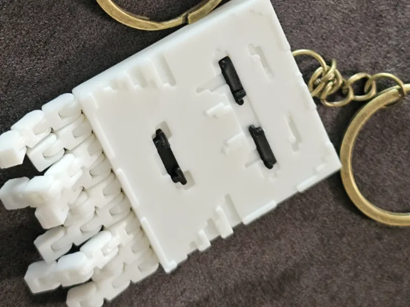 Happy Ghast Keychain by Nightshade Novelties MakerWorld: Download Free ...