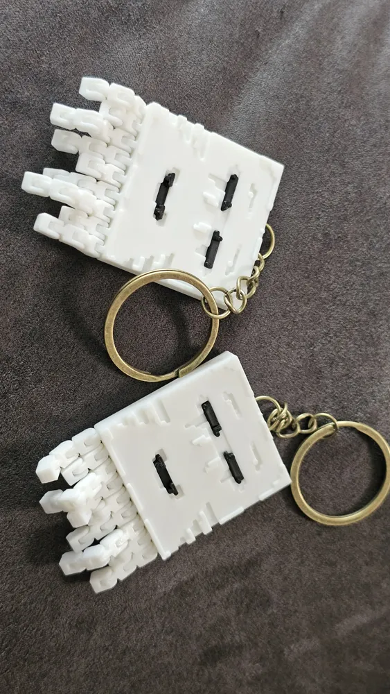 Happy Ghast Keychain by Nightshade Novelties MakerWorld: Download Free ...