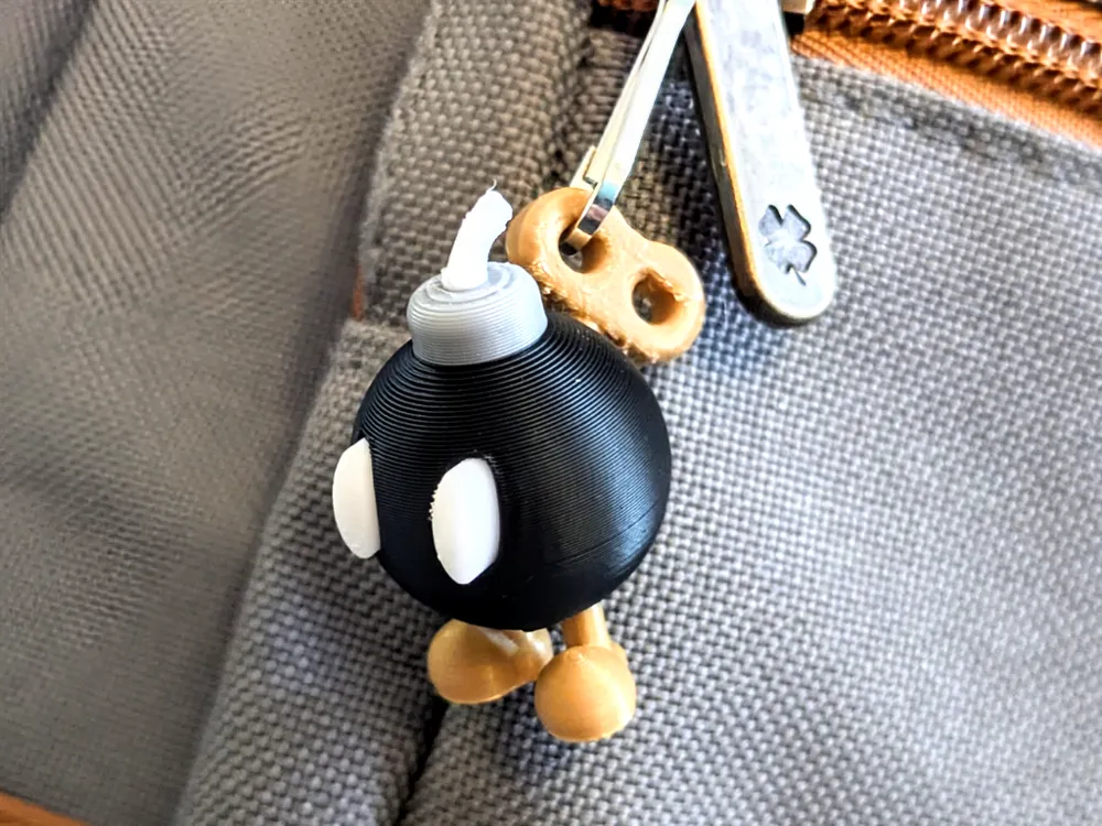 Mini Bob-omb / Super Mario by Clover Creations MakerWorld: Download ...