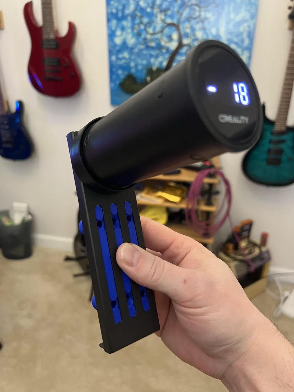 Digital Spool Scale Wall Mount by Jim 3D - MakerWorld