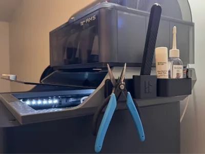 Tool Holder for AMS Riser V2 Remixed by matad311MakerWorld: Download ...