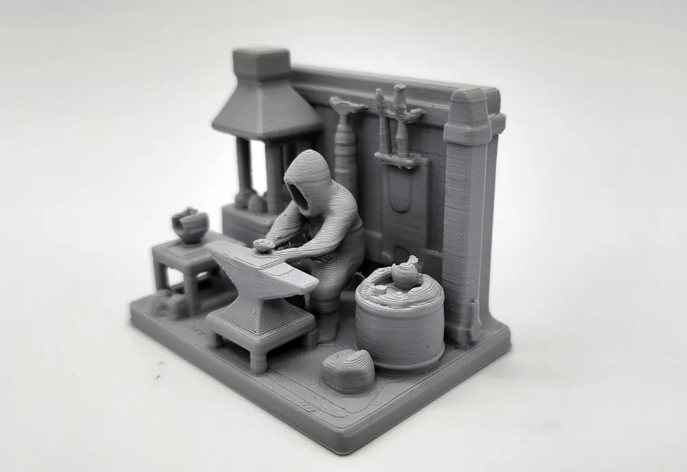 Blacksmith Miniature by Triple G Workshop - MakerWorld