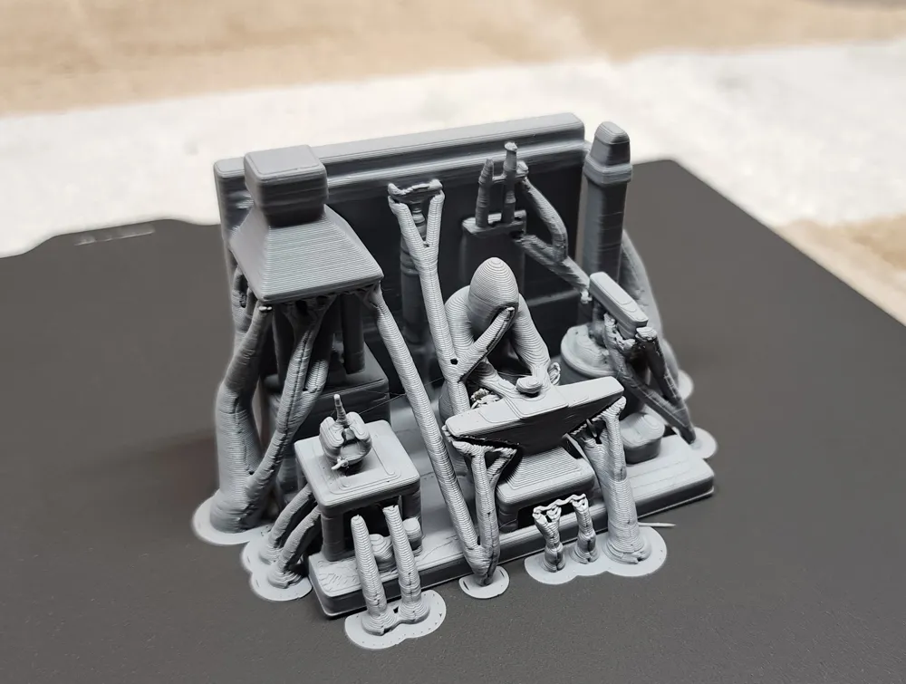 Blacksmith Miniature - Free 3D Print Model - MakerWorld