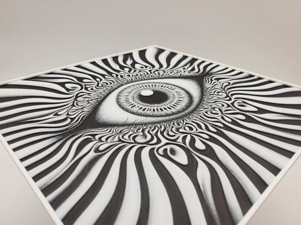 Psychic Eye Visual Illusion - Free 3D Print Model - MakerWorld