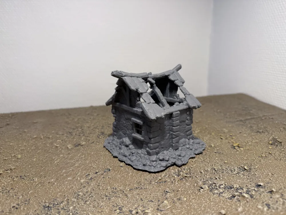 Small ruined cottage - DND terrain by everythingDND MakerWorld ...