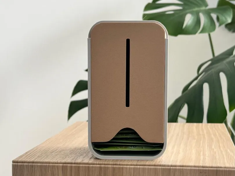 Dispenser Minimalista per Tè & Fazzoletti (Senza Supporti) - Modello di ...