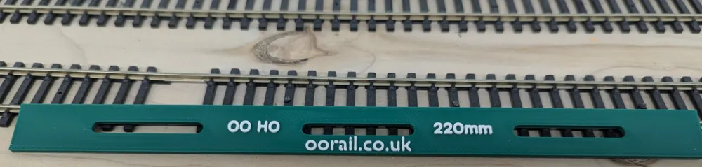 Straight Track Tool for OO/HO Model Railways by oorail.co.uk MakerWorld ...
