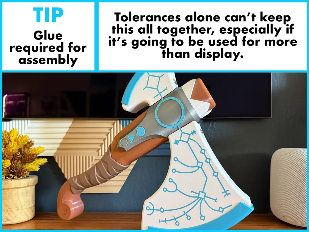 Astro Bot Leviathan Axe (God of War) by ChadMikeInnis MakerWorld ...