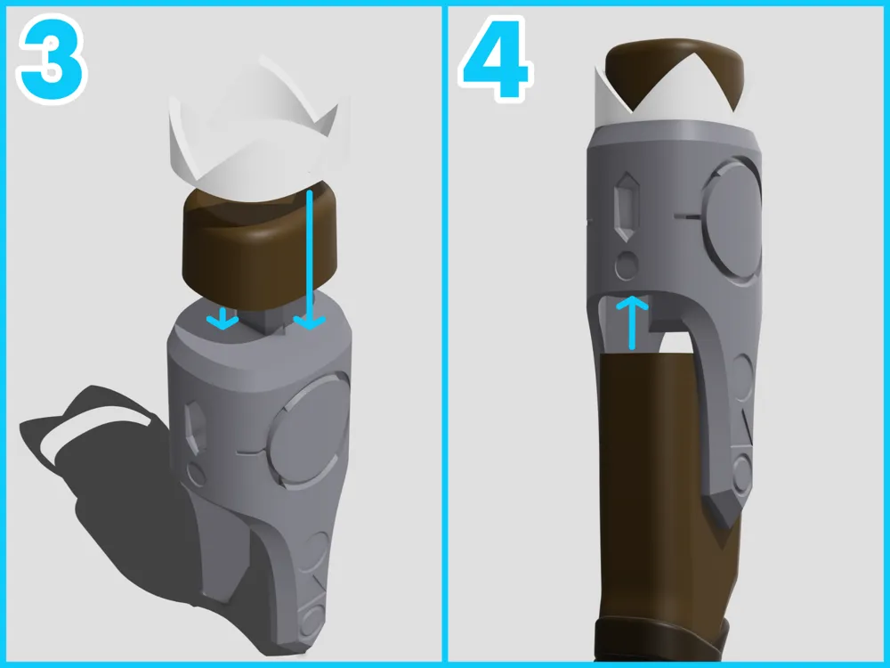 Astro Bot Leviathan Axe (God of War) by ChadMikeInnis MakerWorld ...