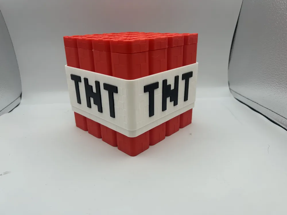 Minecraft TNT Bucket (print coming soon) by jformulate MakerWorld ...