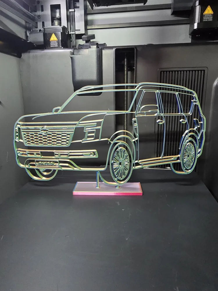 2025 Nissan Patrol - Free 3D Print Model - MakerWorld