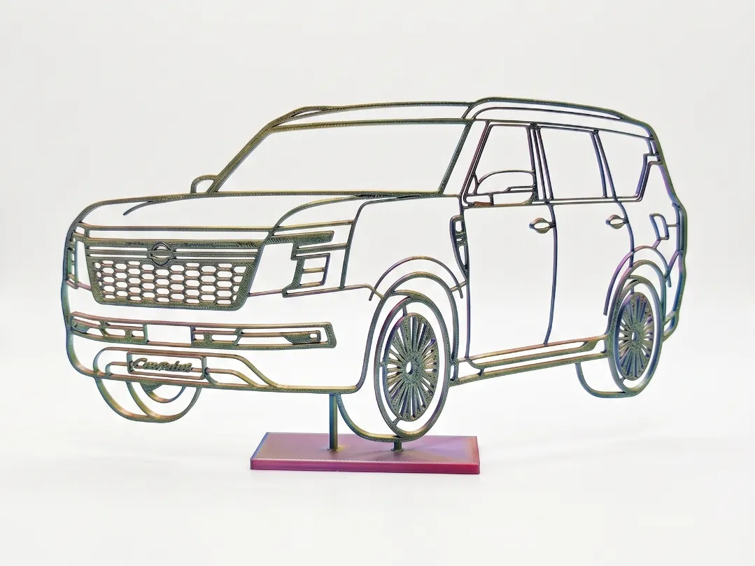 2025 Nissan Patrol - Free 3D Print Model - MakerWorld
