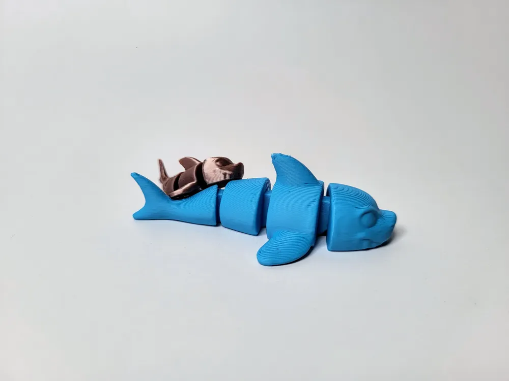 Articulated Shark - Strong Joints by Art Design. 3D MakerWorld ...