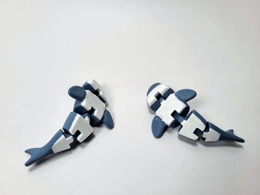 Articulated Shark - Strong Joints by Art Design. 3D MakerWorld ...