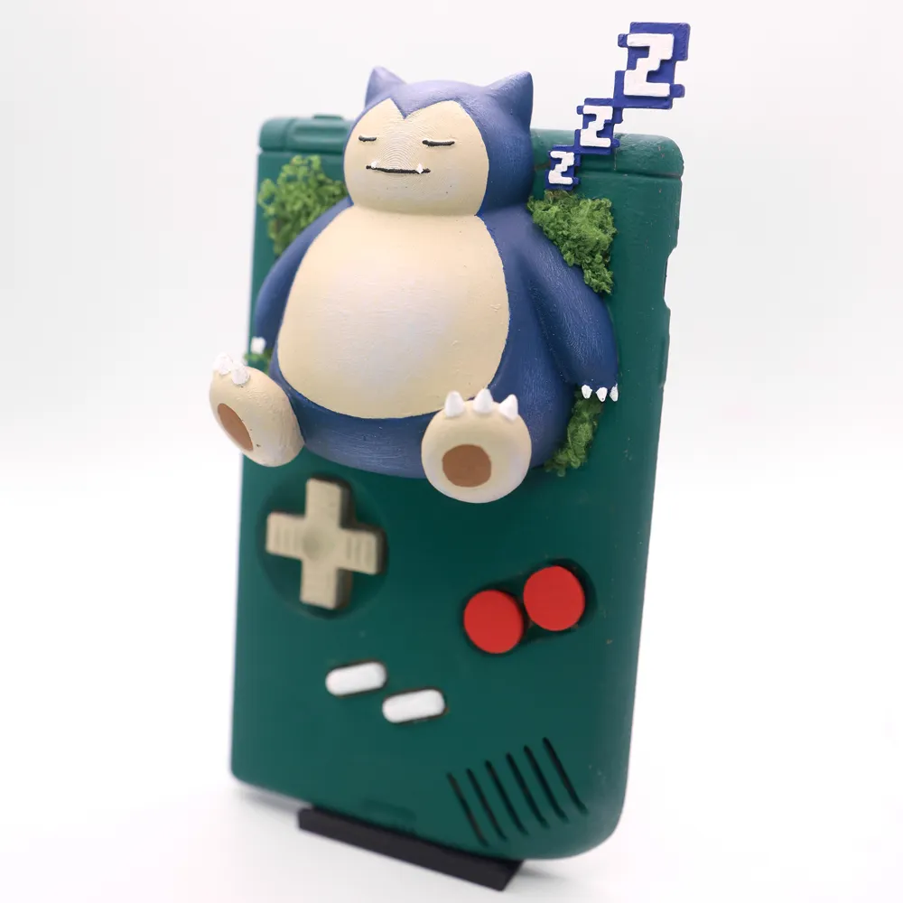 Pokemon Snorlax Game Boy - Free 3D Print Model - MakerWorld