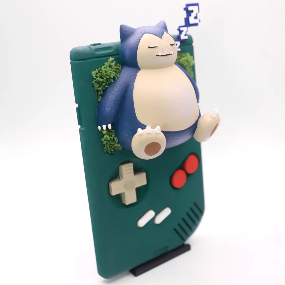 Pokemon Snorlax Game Boy - Free 3D Print Model - MakerWorld