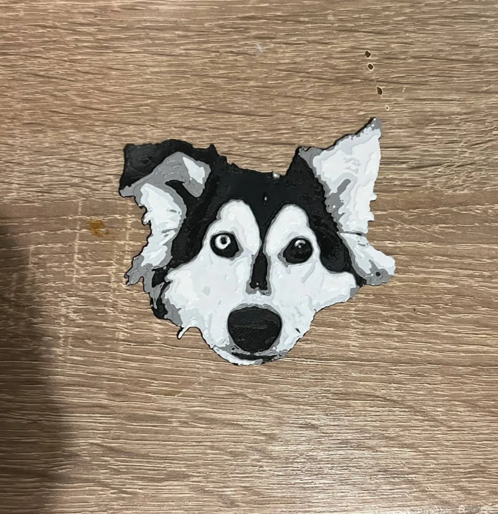 Husky Hue forge by Sw7897897 - MakerWorld