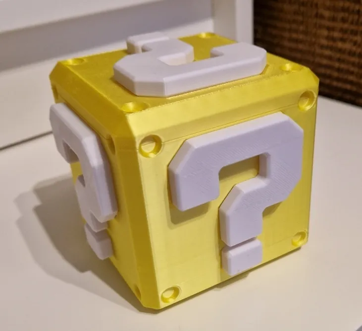 Mario Cube By Retro Stuff Makerworld