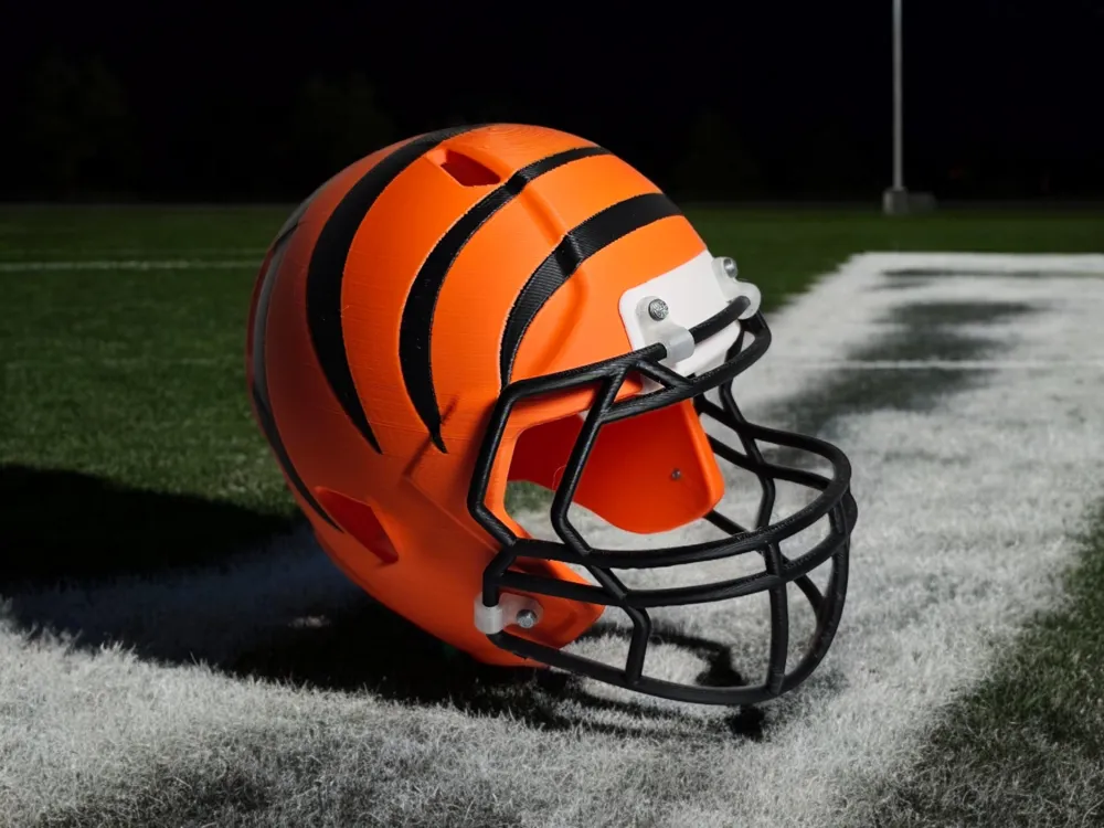 Cincinnati Bengals Football Helmet by animuL67 - MakerWorld