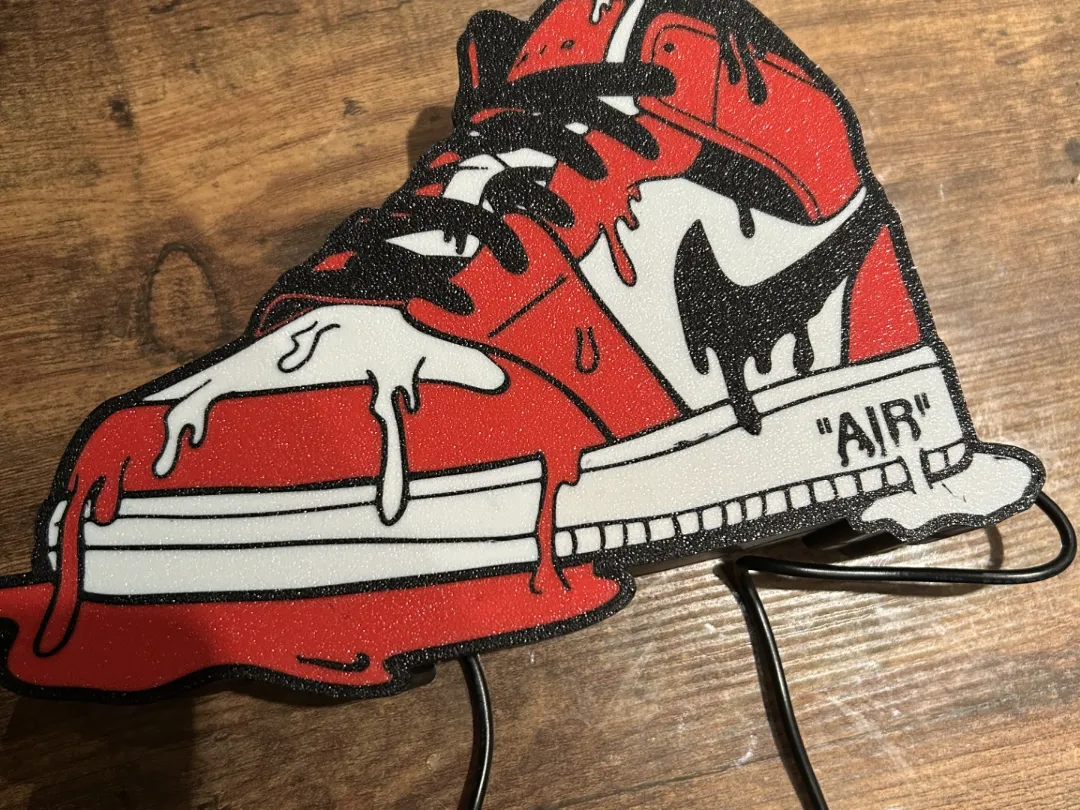 caixa de luz nike - Modelo gratuito para impressão 3D - MakerWorld