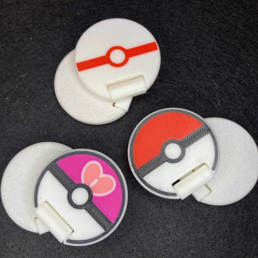 Pokeball Slider + Flip Fidgets (Quick