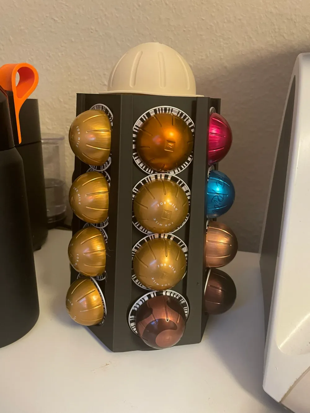 Nespresso Vertuo Capsule Holder with printed Stand Remixed by TimAtSea ...