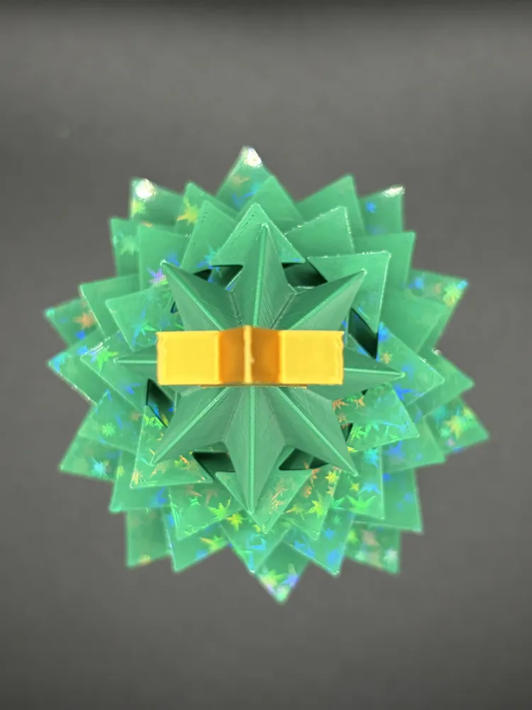Christmas Tree Flip Flap Spinner - Free 3D Print Model - MakerWorld