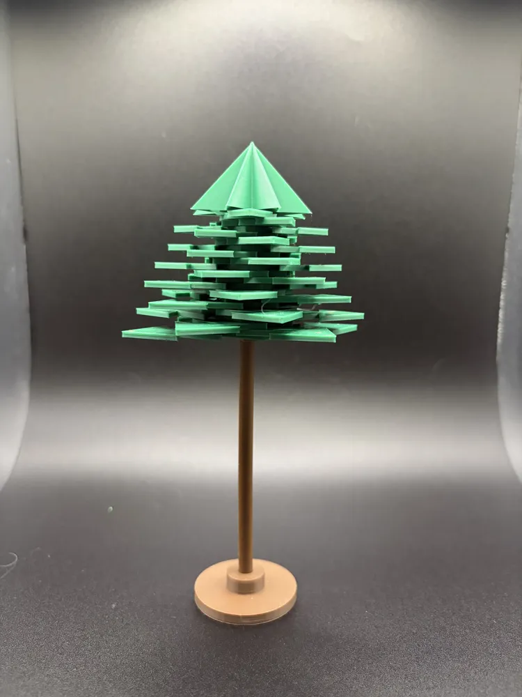 Christmas Tree Flip Flap Spinner - Free 3D Print Model - MakerWorld