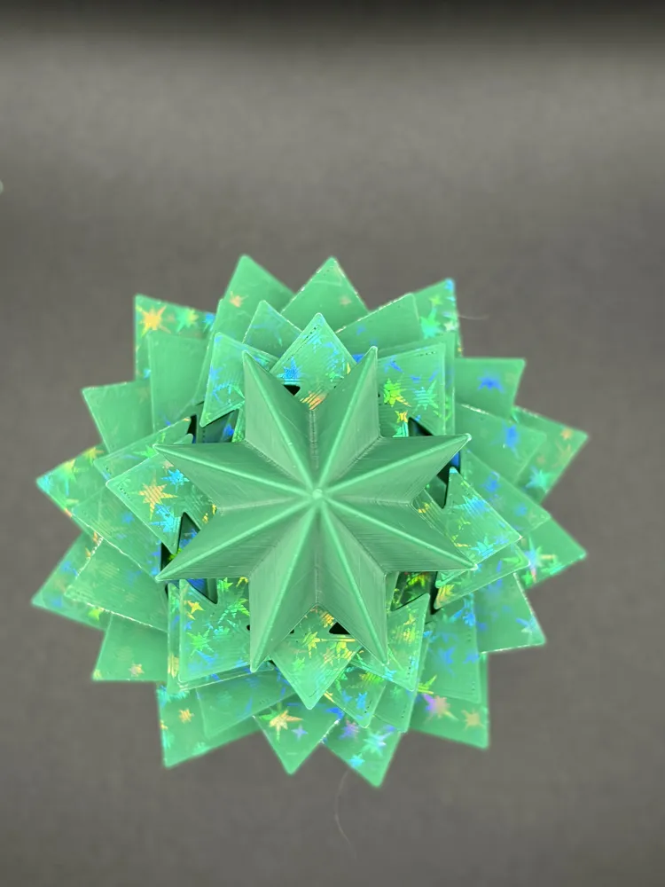 Christmas Tree Flip Flap Spinner - Free 3D Print Model - MakerWorld