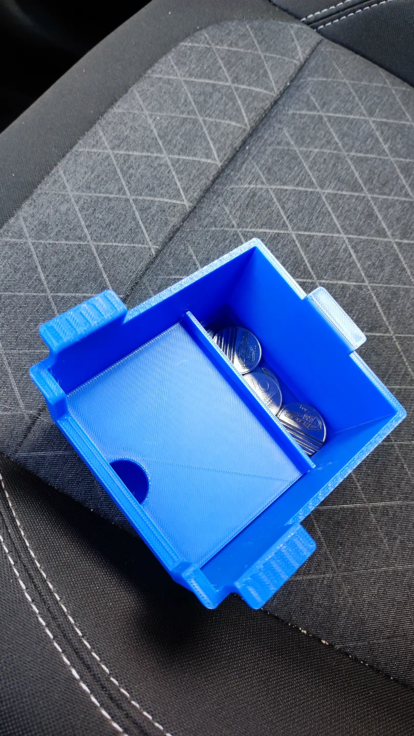 Ford Fiesta MK8 center console drawer by Agespoom - MakerWorld