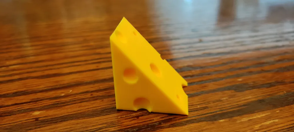 The Real Cheese - Free 3D Print Model - MakerWorld