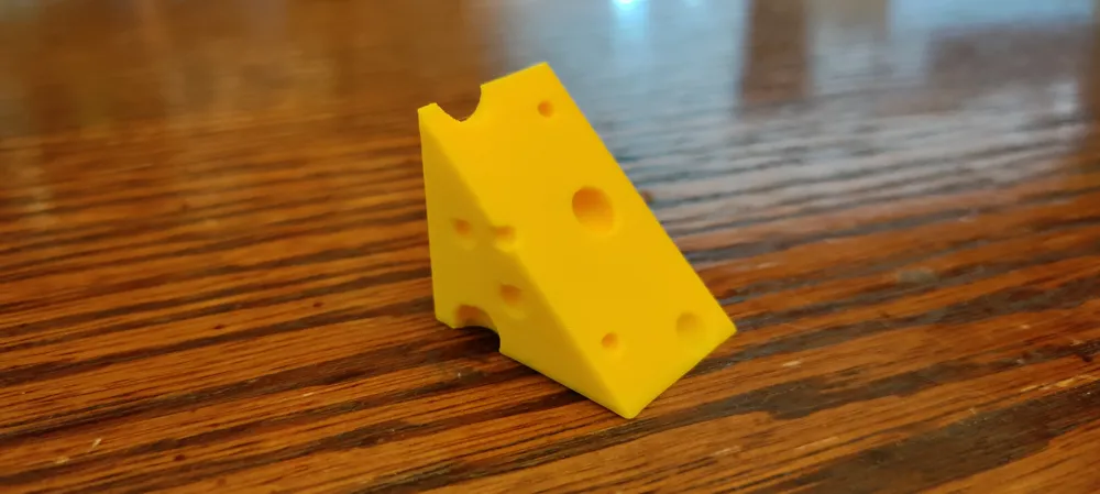 The Real Cheese - Free 3D Print Model - MakerWorld