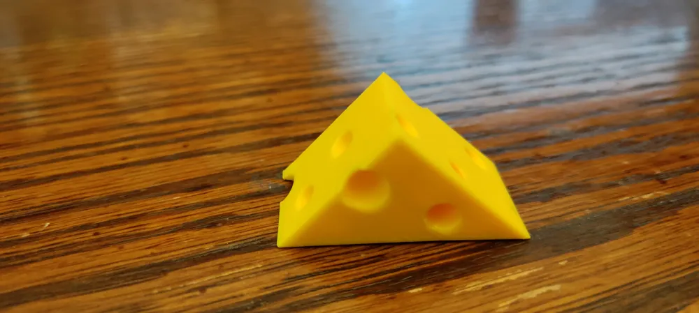 The Real Cheese - Free 3D Print Model - MakerWorld
