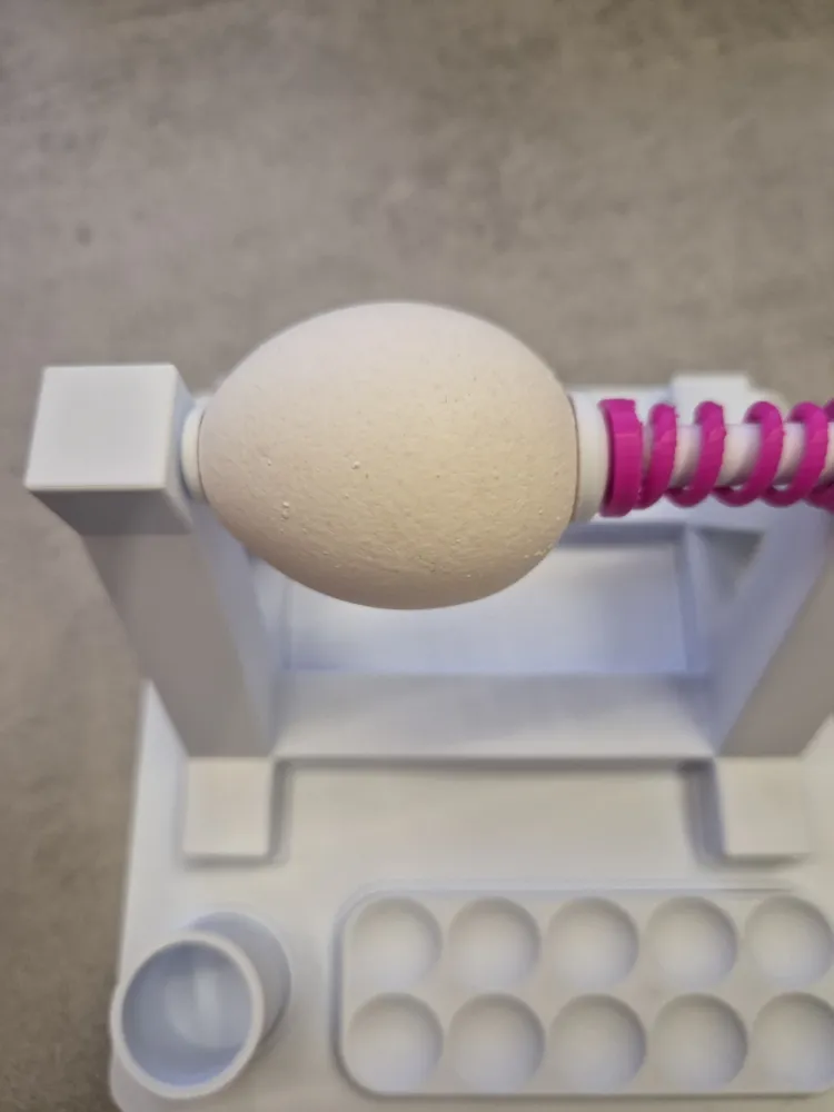 Easter Egg Painting Aid / Painting Device - Free 3D Print Model ...