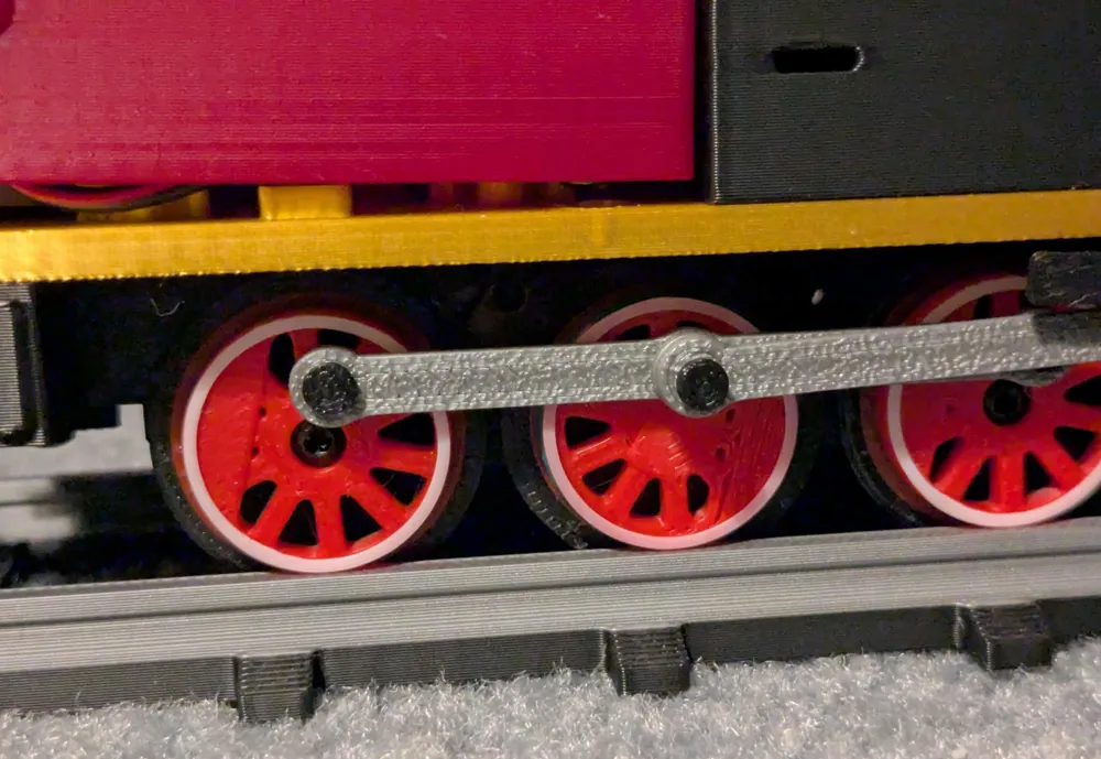Cyber Brick Train: Push Pins for Engine Side Rails by user_1275993174 ...