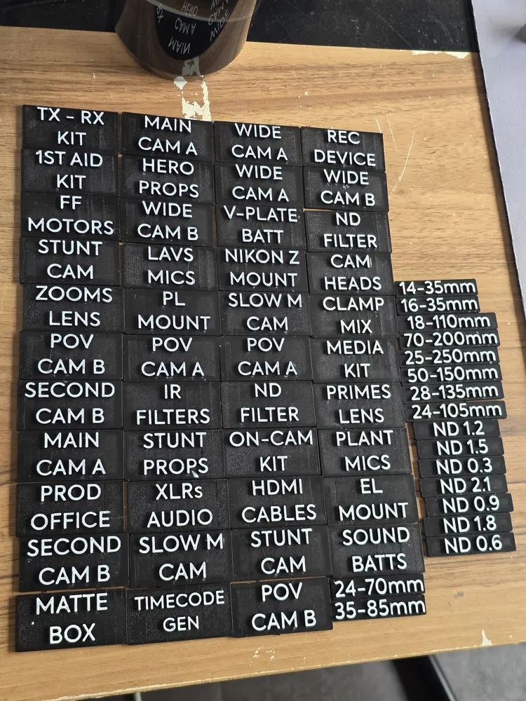 Cinema Tag v3 by LAYER3D MakerWorld: Download Free 3D Models