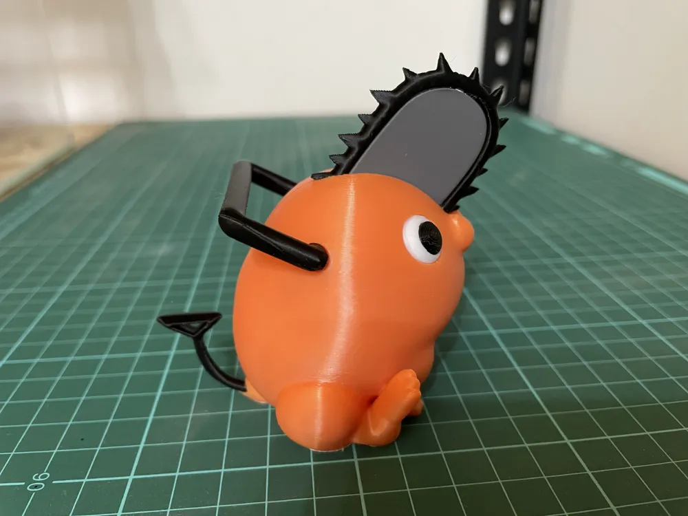 Pochita - Chainsaw Man - Free 3D Print Model - MakerWorld