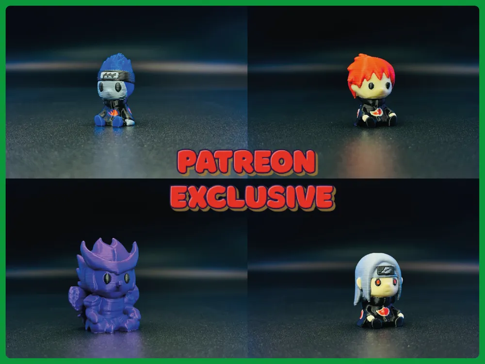 NARUTO Mini figure by Mortex.3d MakerWorld: Download Free 3D Models