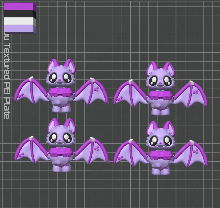 Free Flexi Cute Halloween Bat Fidget - Free 3D Print Model - MakerWorld