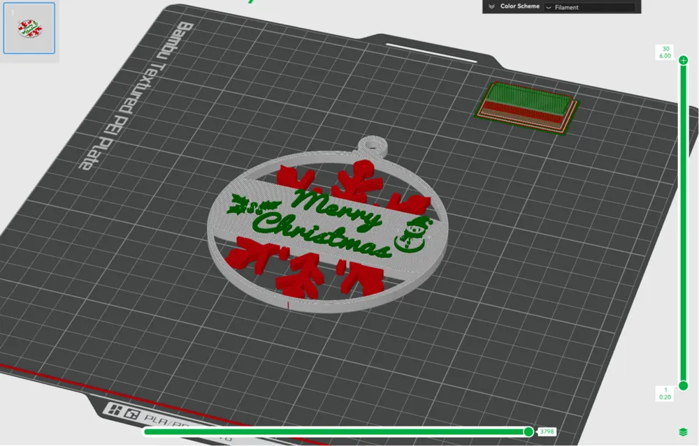 Christmas ornament by Cade - MakerWorld