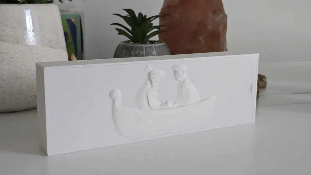 Little Mermaid - Ariel And Eric Under the Sea Box - Free 3D Print Model ...
